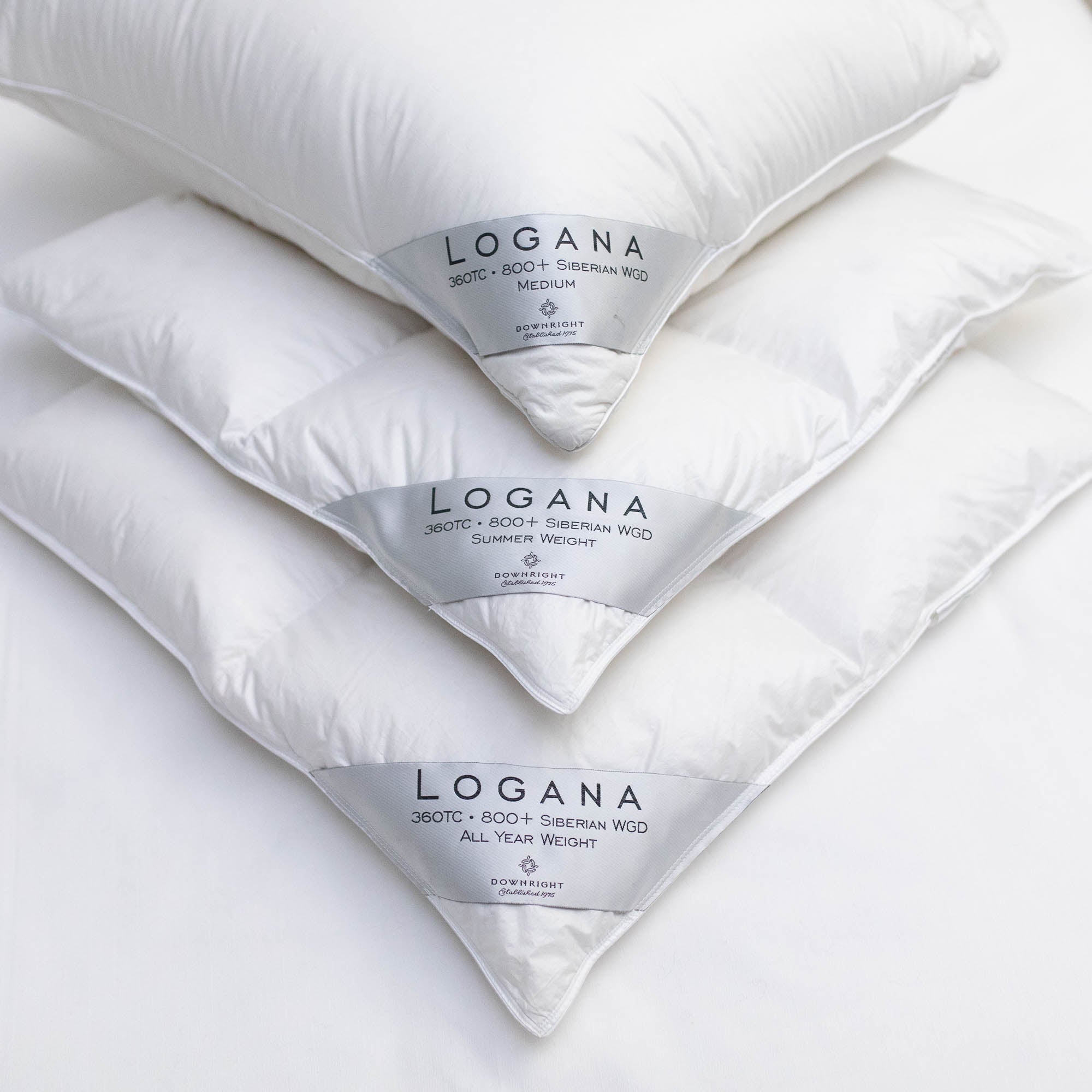 Stella Tribeca | Bedding | Logana Down Comforters
